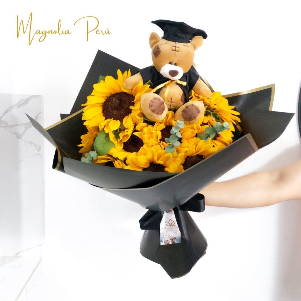 Ramo Osito Graduado – Magnolia Perú Florería