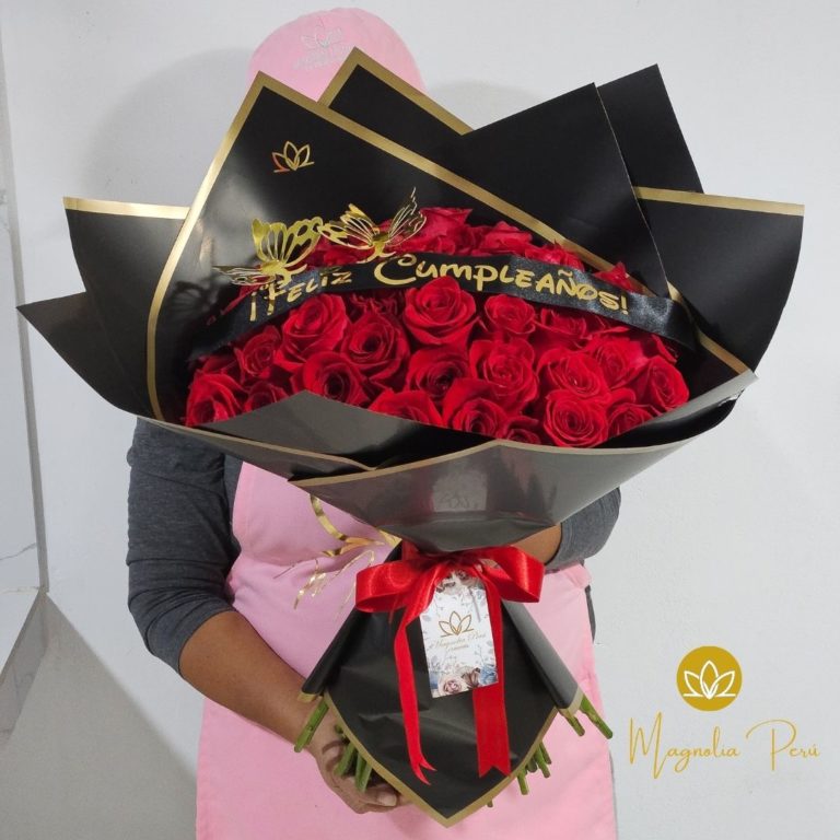 Ramo 50 Rosas – Magnolia Perú Florería